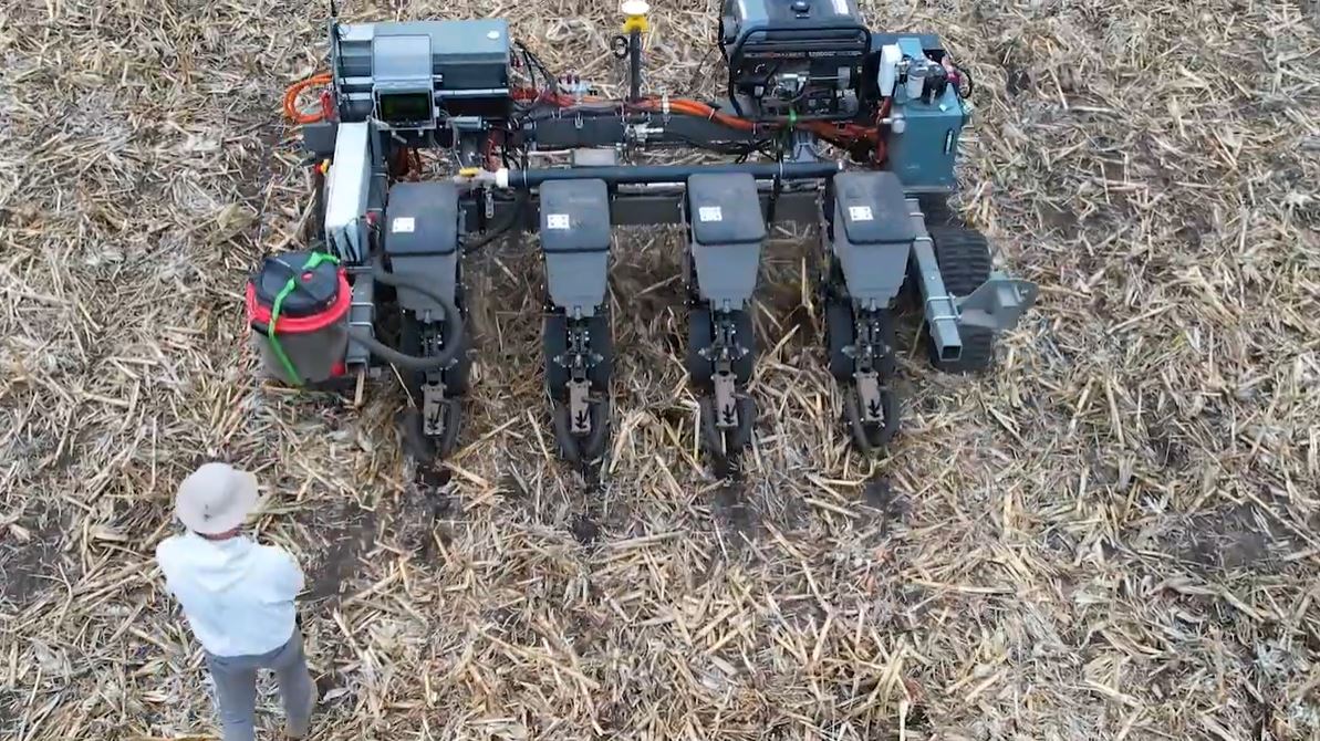 Saline247 tests small-scale, lightweight, fully autonomous planter ...