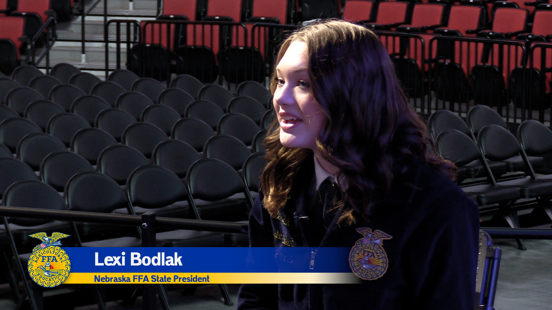 Lexi Bodlak | Retiring State President | 95th Nebraska FFA State ...