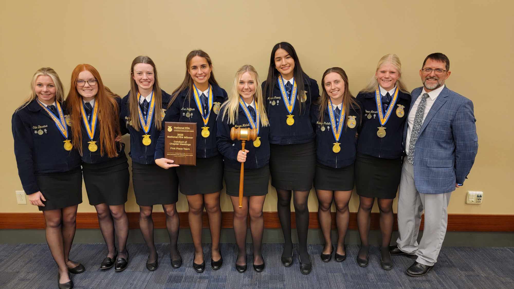 West Holt wins Conduct of Chapter Meetings contest at National FFA ...