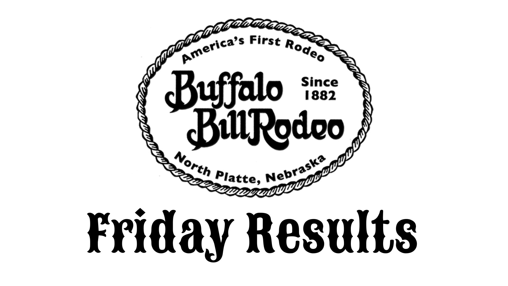 Rain or shine, the show goes on | Buffalo Bill Rodeo Friday Results ...