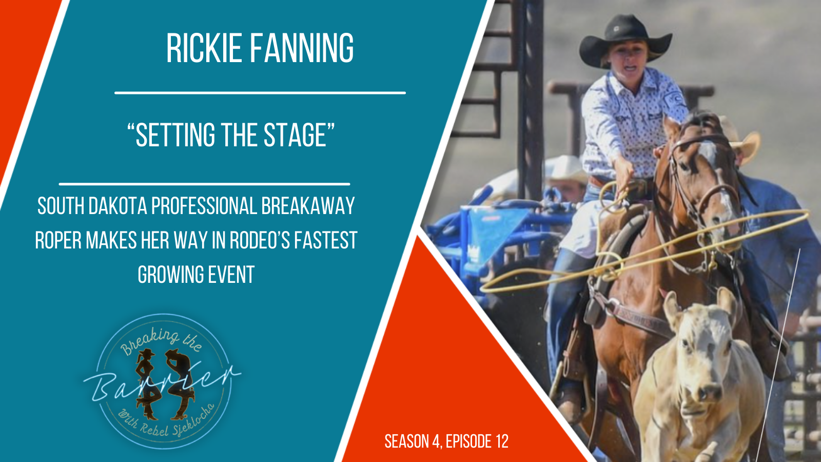 Setting the Stage | Rickie Fanning, Professional Breakaway Roper on ...