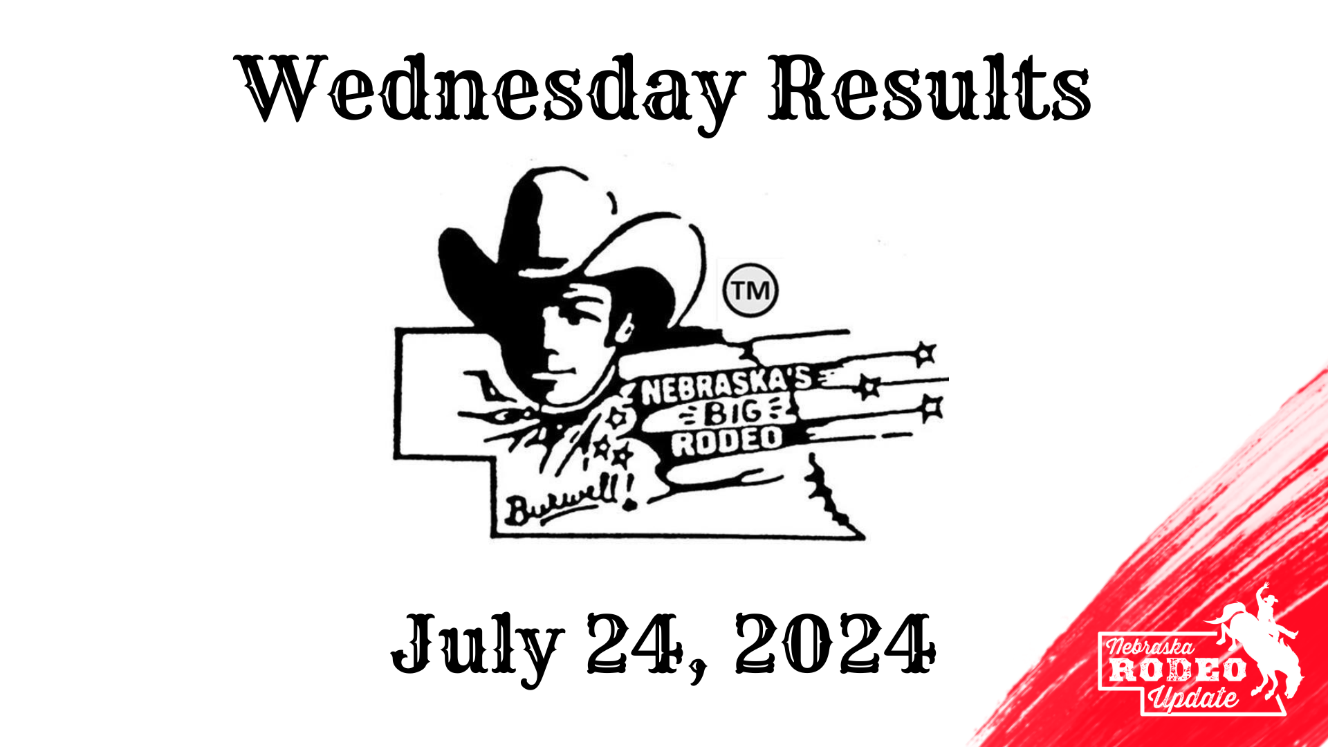 KTIC 840 AM/98.3 FM/98.7 FM - Nebraska’s Big Rodeo Results: Wednesday ...