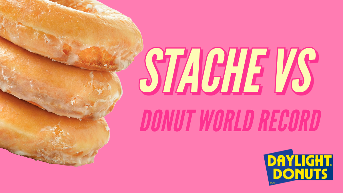 STACHE SETS NEW GUINNESS WORLD RECORD?! - KOOL