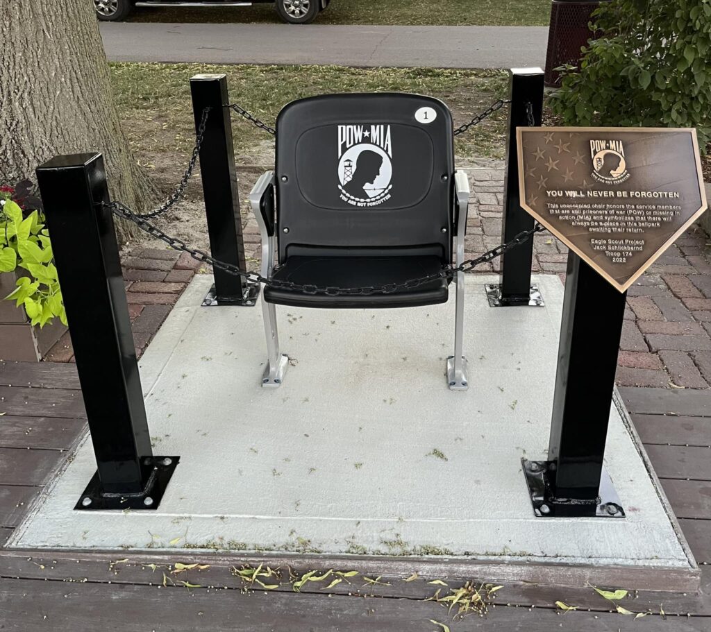 KTIC 840 AM/98.3 FM/98.7 FM - Wakefield Eagle Scout Installs POW/MIA ...