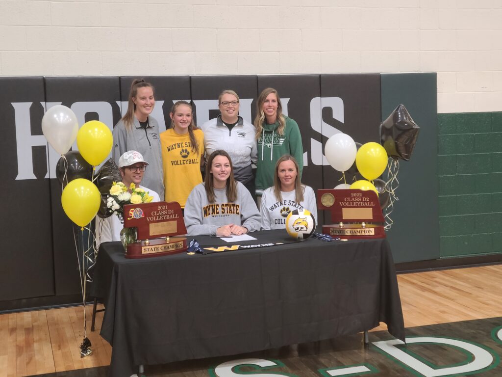 H-D’s Grace Baumert Commits to WSC Volleyball - The Bull