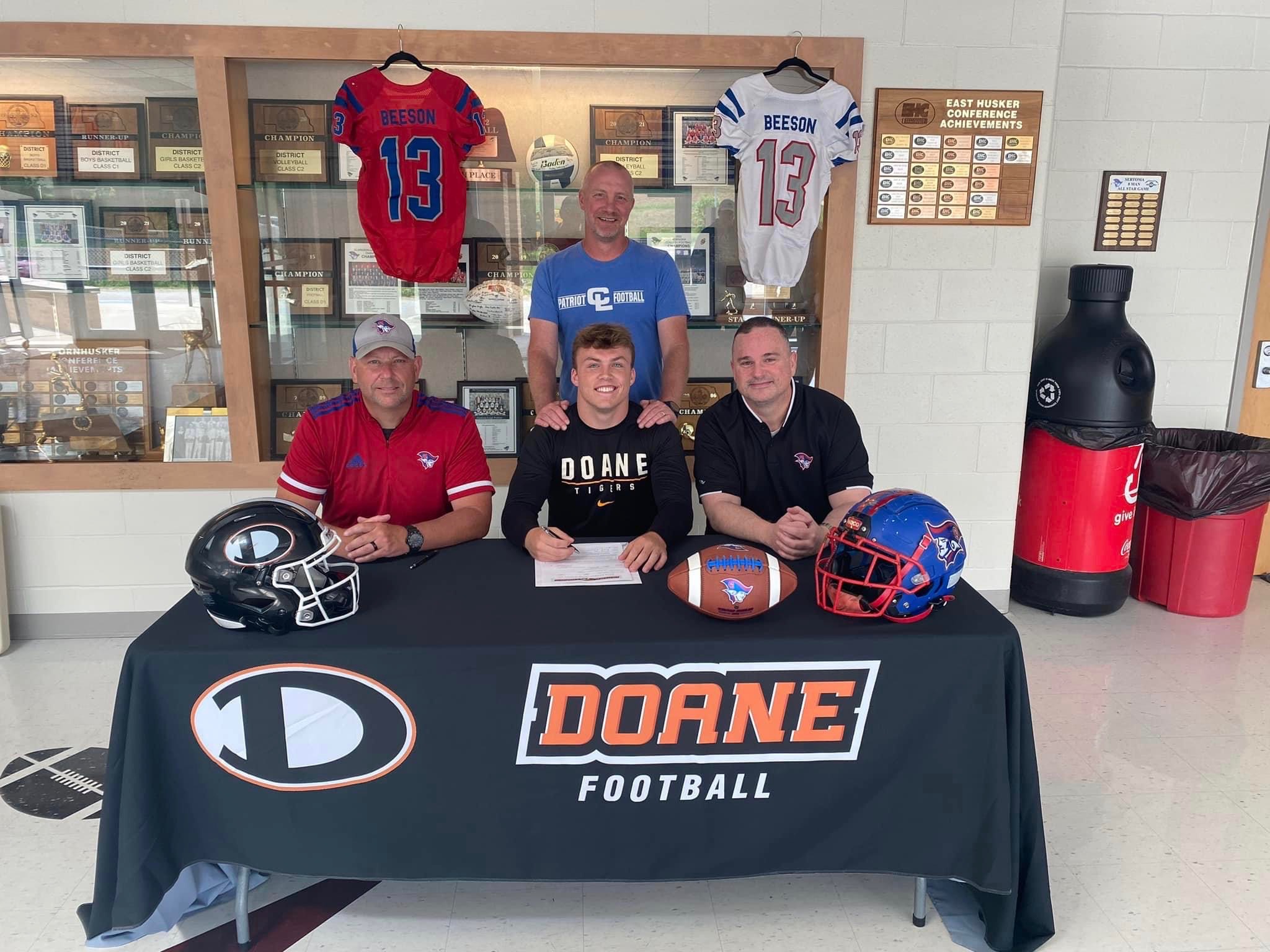 Beeson signs with Doane - The Bull
