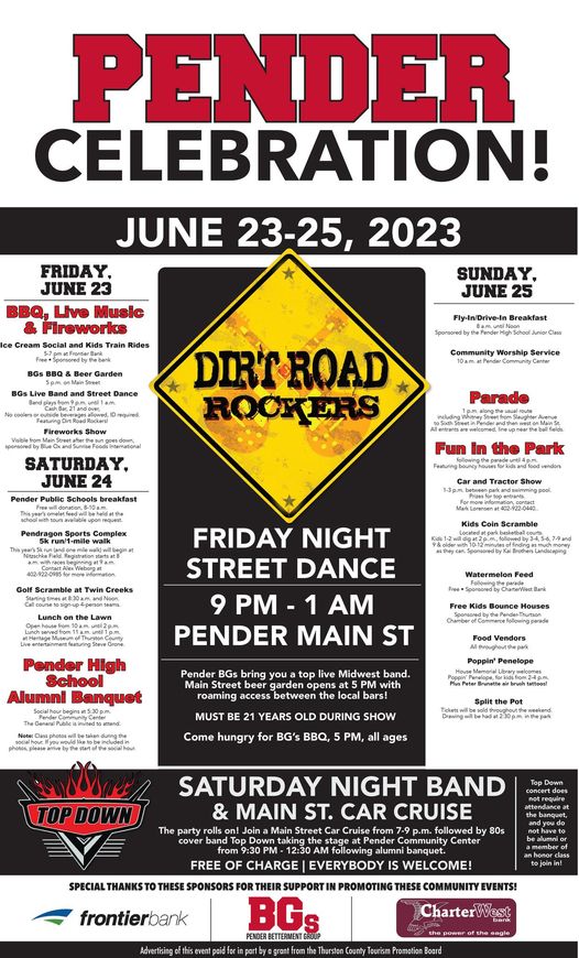 Pender Celebration set for this weekend - The Bull