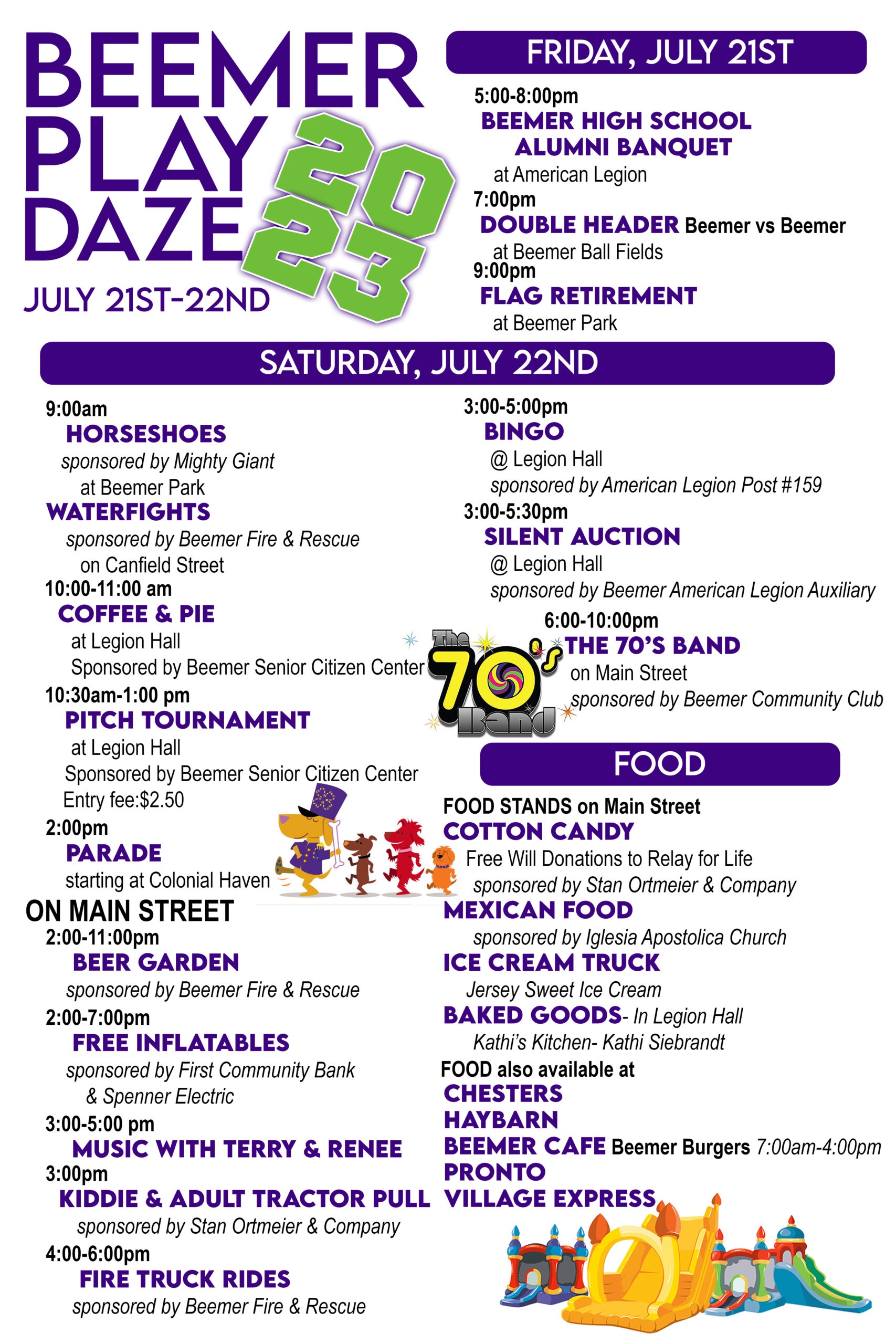 Beemer Play Daze set for this weekend - The Bull