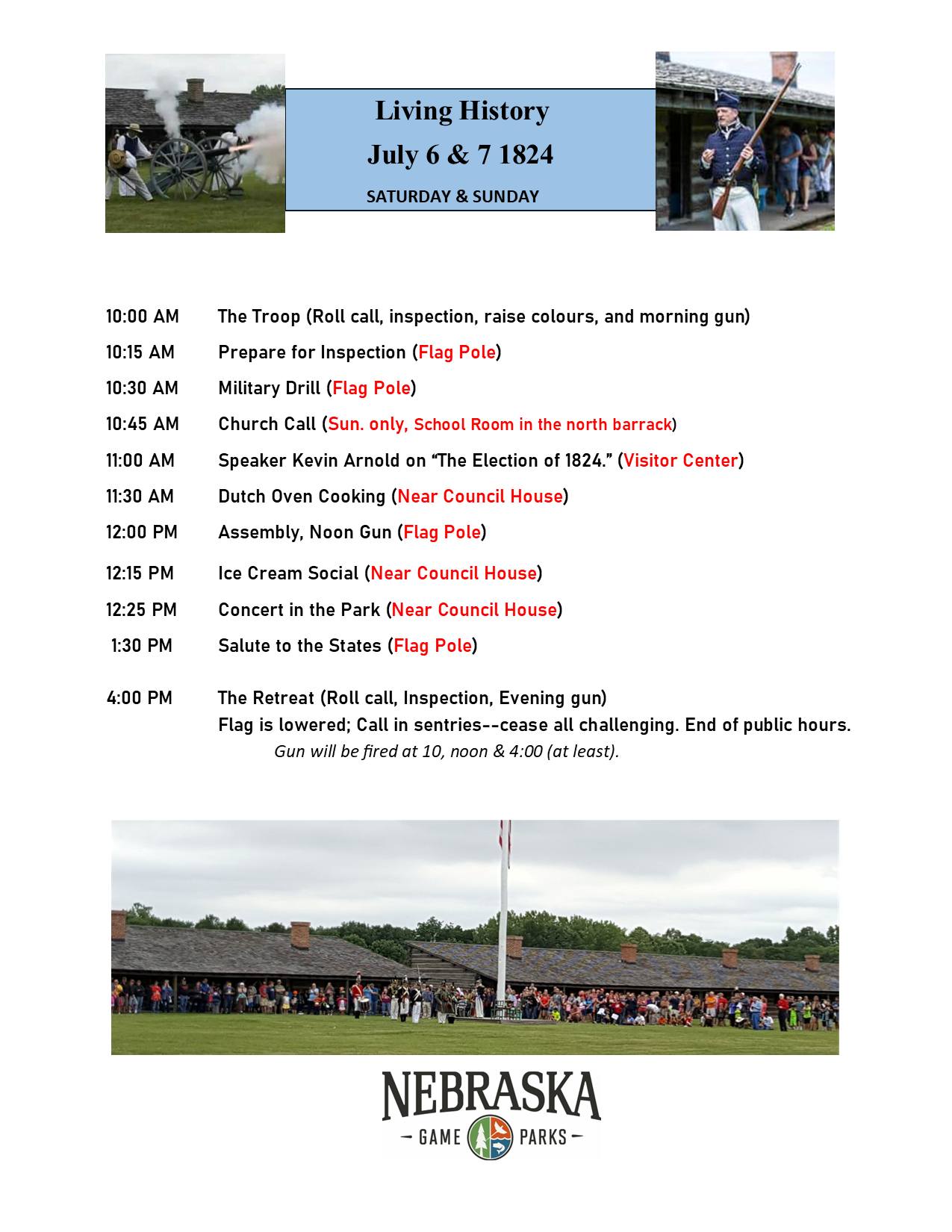 Fort Atkinson’s Living History Weekend is this weekend - The Bull