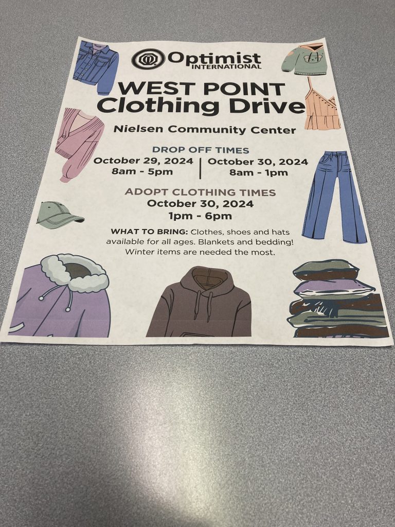 KTIC 840 AM/98.3 FM/98.7 FM - West Point Optimist Club Clothing Drive ...