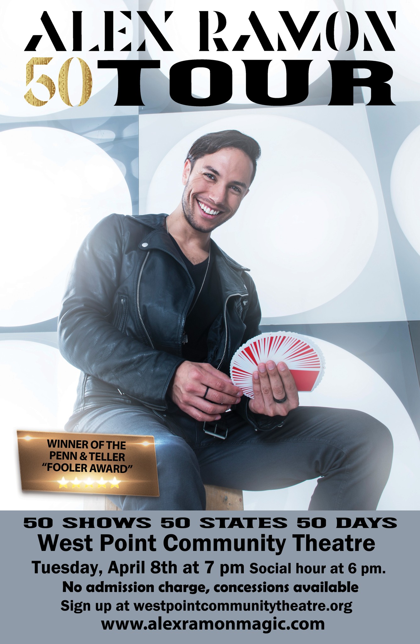 Alex Ramon Magic Show Coming to West Point Tuesday - The Bull