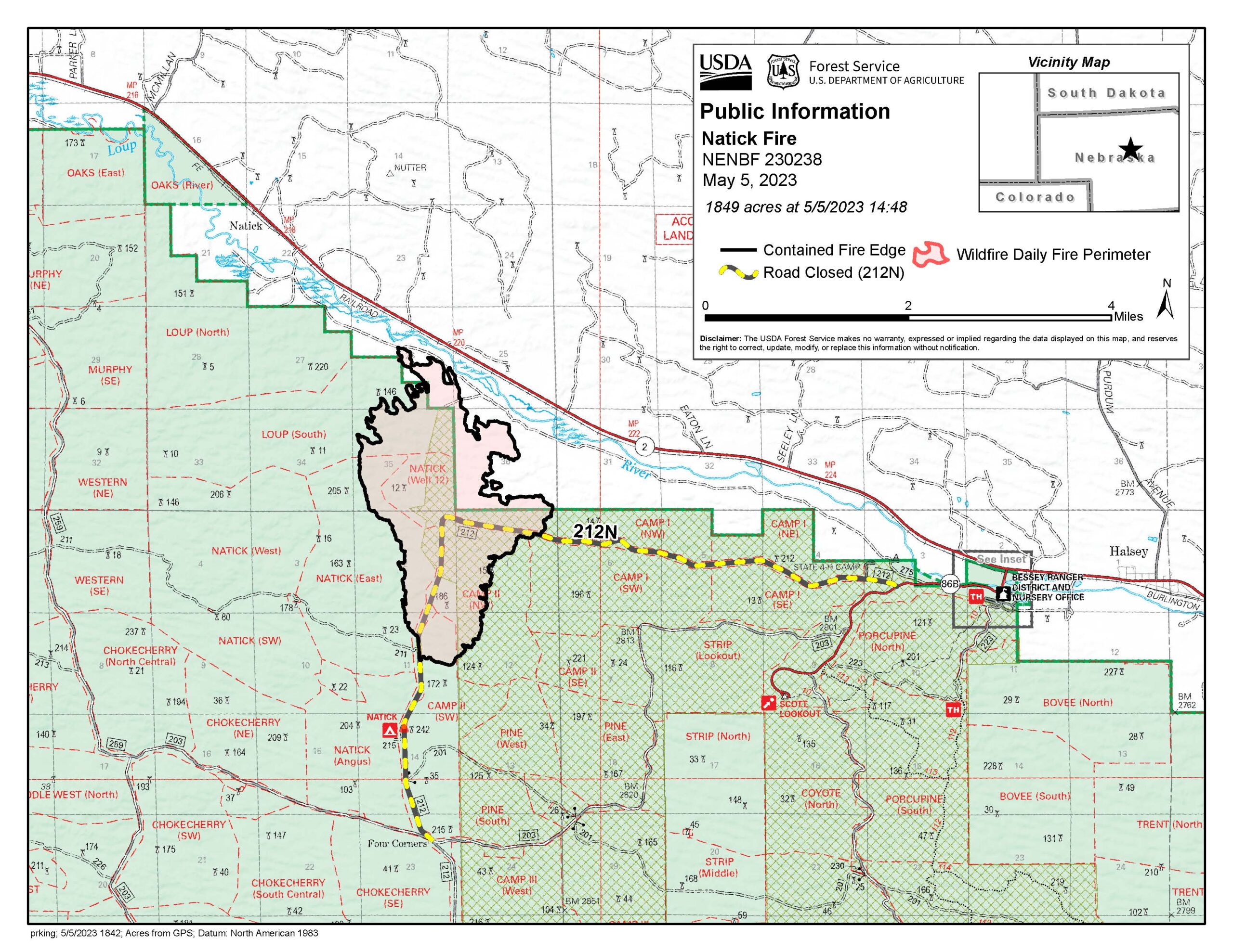 Rain helps crews fighting Natick Fire - KBEAR 92.3
