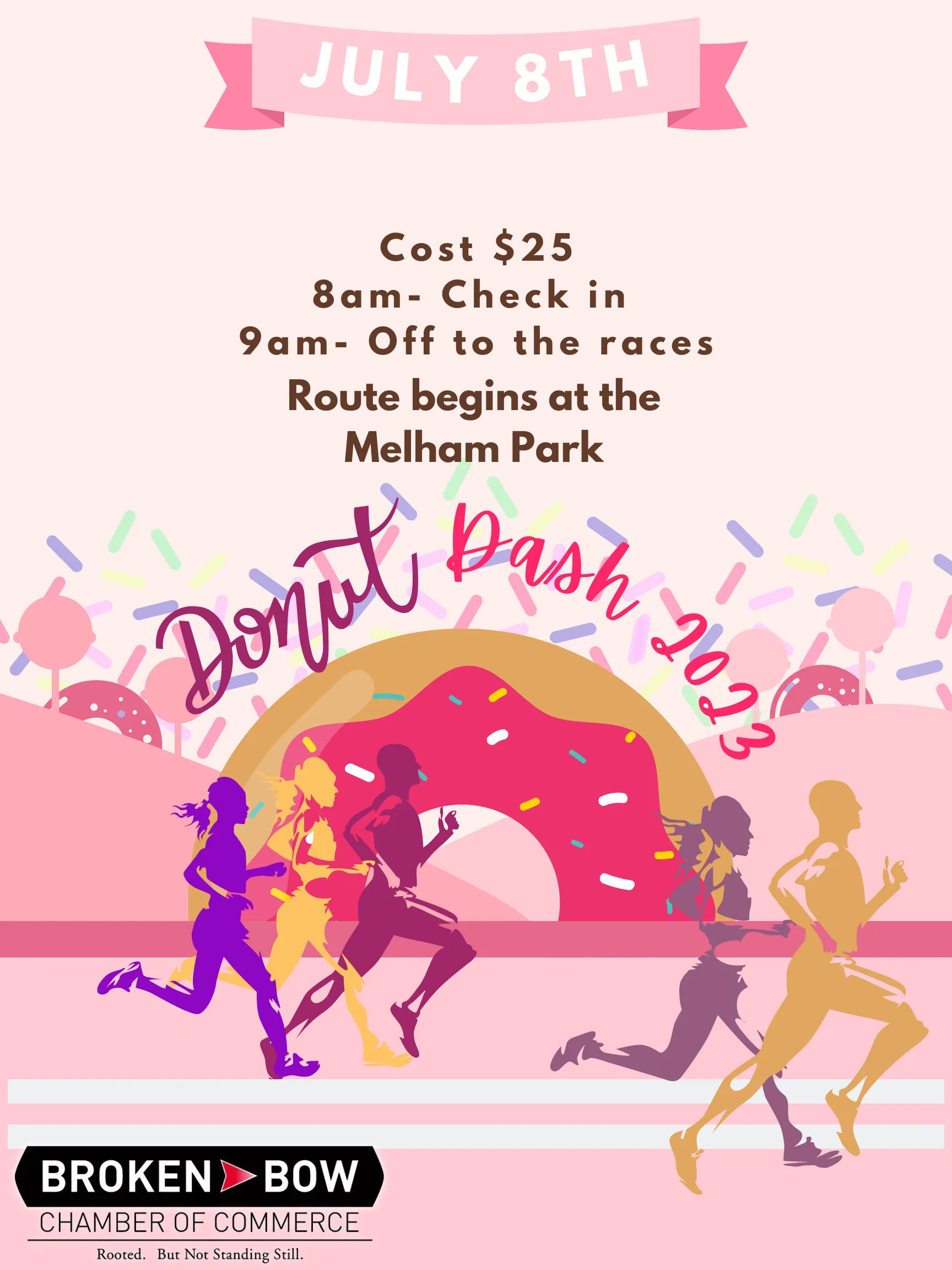 Broken Bow Chamber 5K Donut Dash - KBear Country