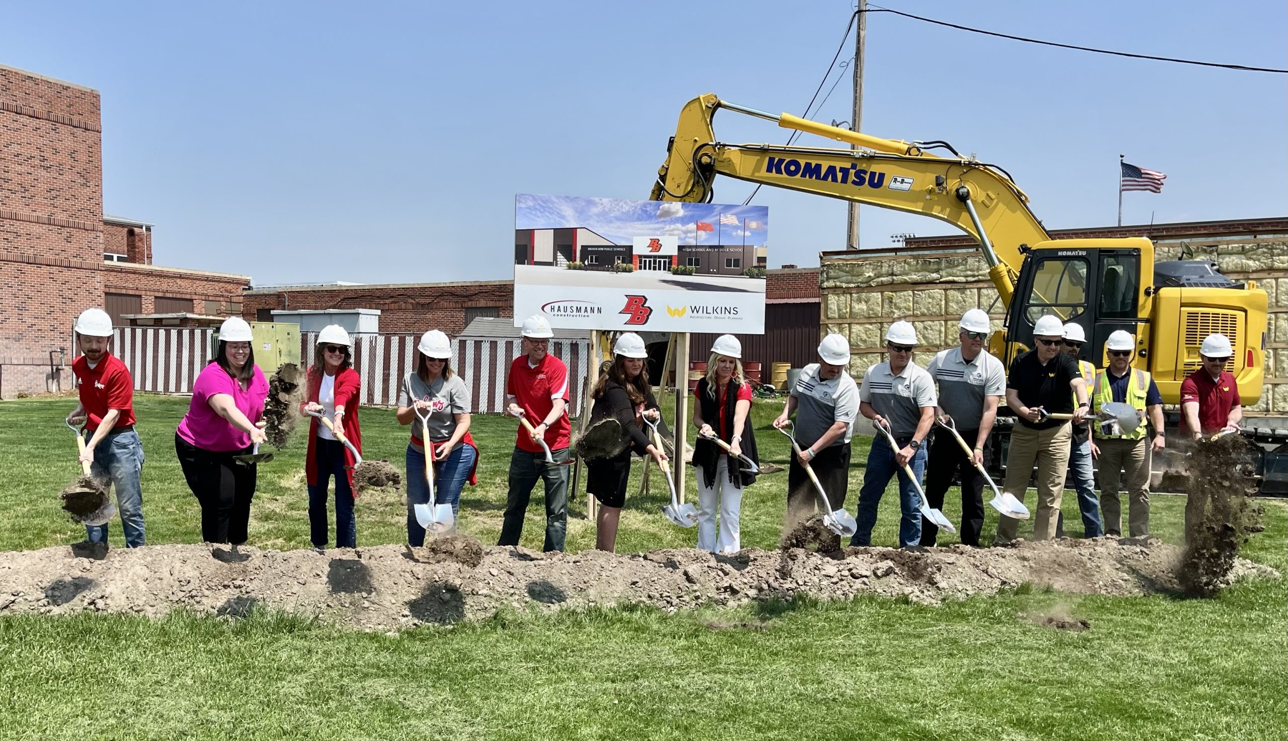 Broken Bow celebrates groundbreaking on school renovations - KBEAR 92.3