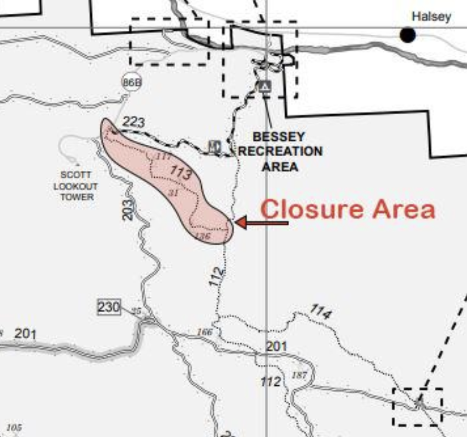 Bessy Ranger District to close ATV trail for maintenance - KBEAR 92.3