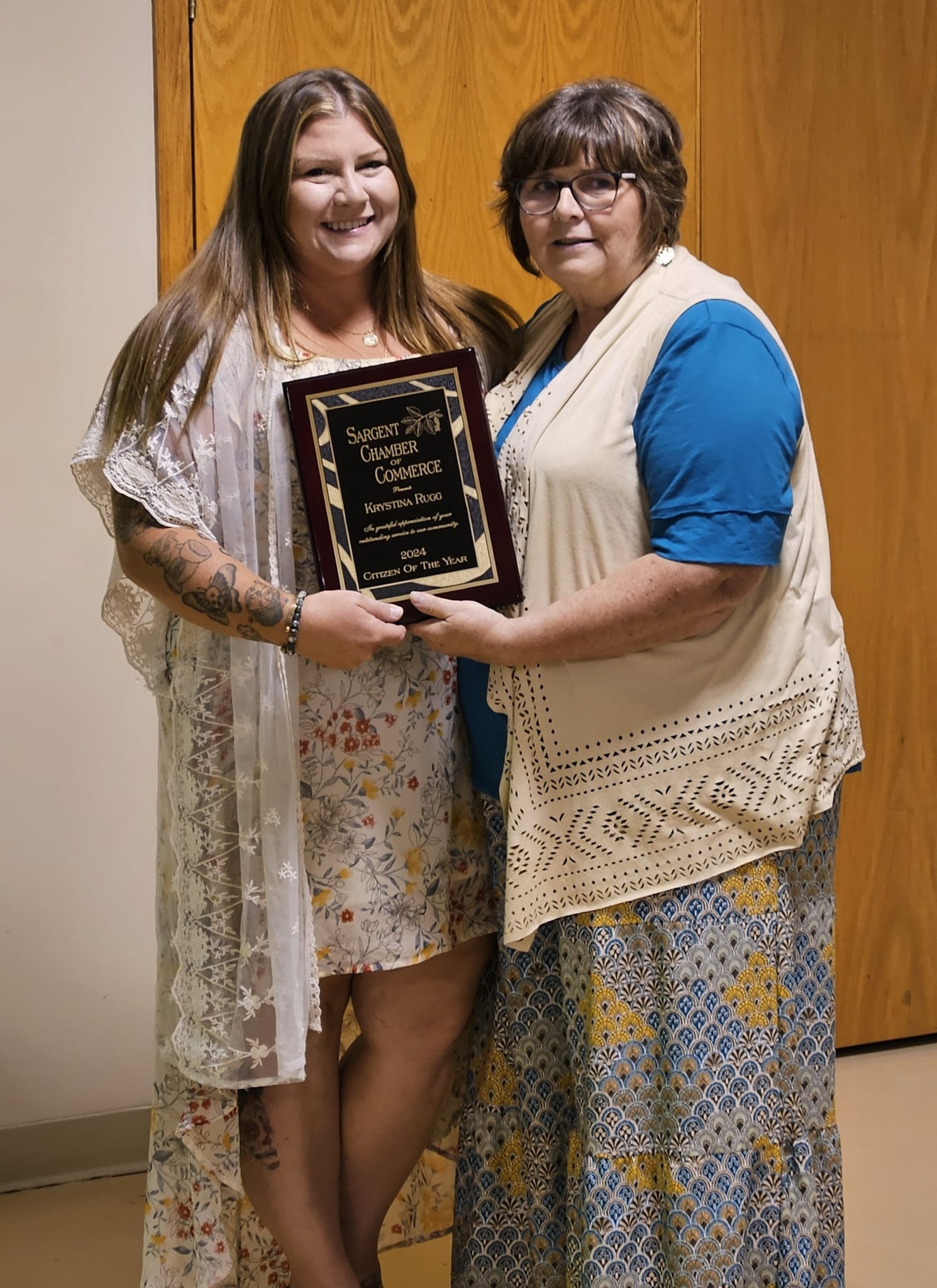 Rugg named Citizen of the Year by Sargent Chamber - KBEAR 92.3