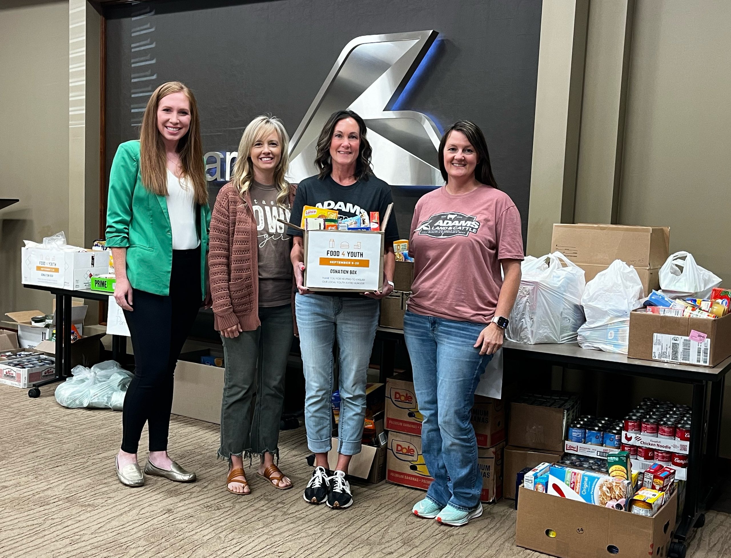 More than $7,500 and 4,900 items donated during Adams Land & Cattle’s ...