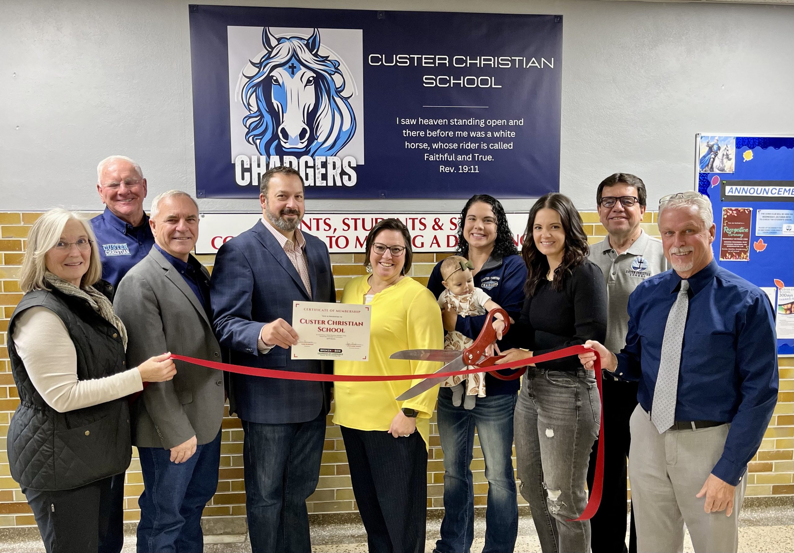 Broken Bow Chamber welcomes Custer Christian School as new member ...