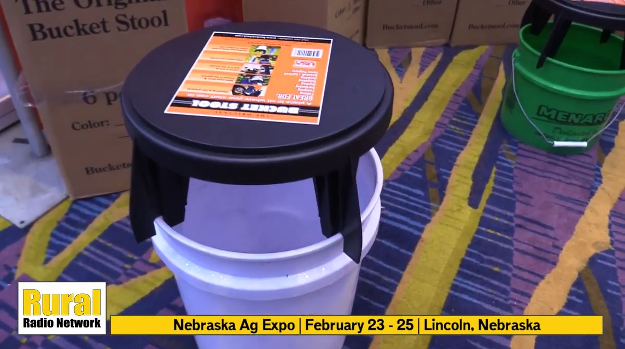The Original Bucket Stool | Nebraska Ag Expo Video Spotlight | 2021 ...