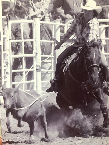 Women’s breakaway roping is in its inaugural year at the Hastings Rodeo ...