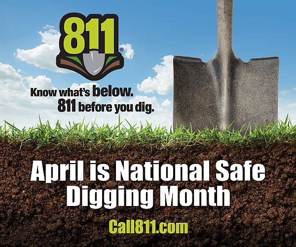 KRVN 880 – KRVN 93.1 – KAMI - April is National Safe Digging Month