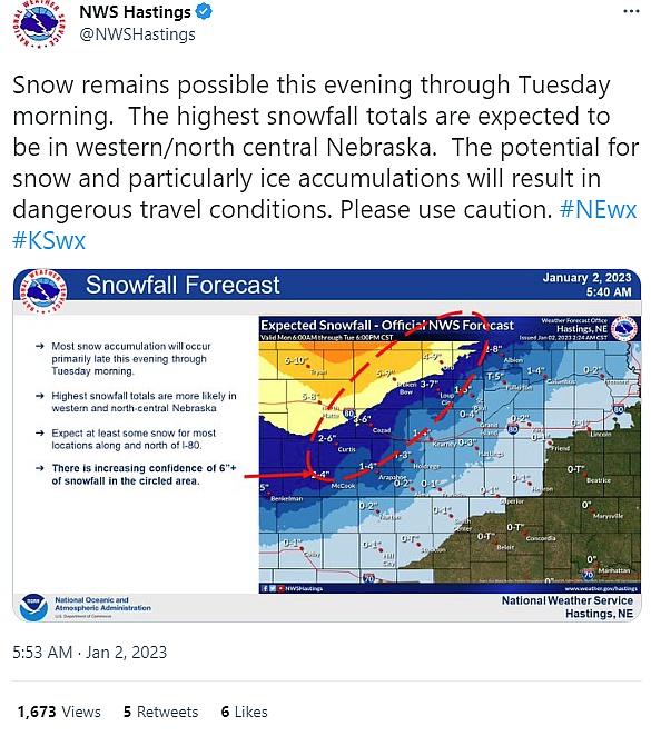 KRVN 880 – KRVN 93.1 – KAMI - Winter storm warning in effect for large ...