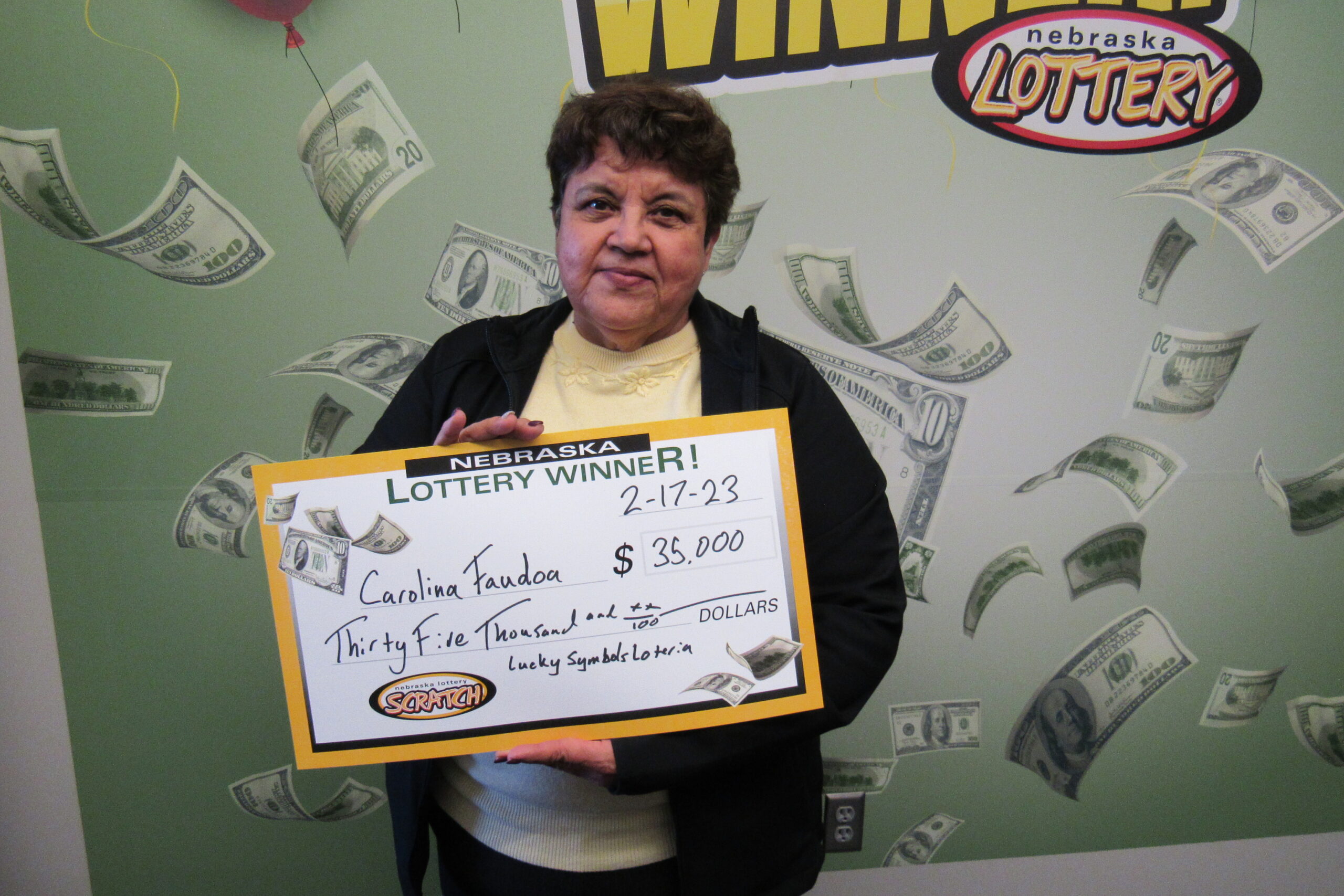 Lexington Woman Wins Lucky Symbols Loteria Scratch Game - KOOL