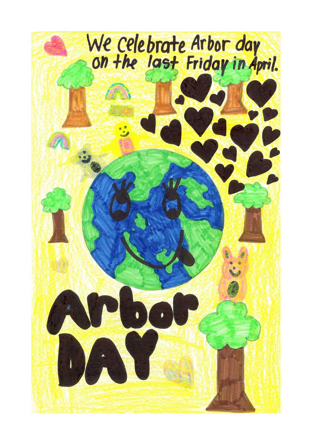 KRVN 880 – KRVN 93.1 – KAMI - Lex. Arbor Day 3rd Grade Poster Contest