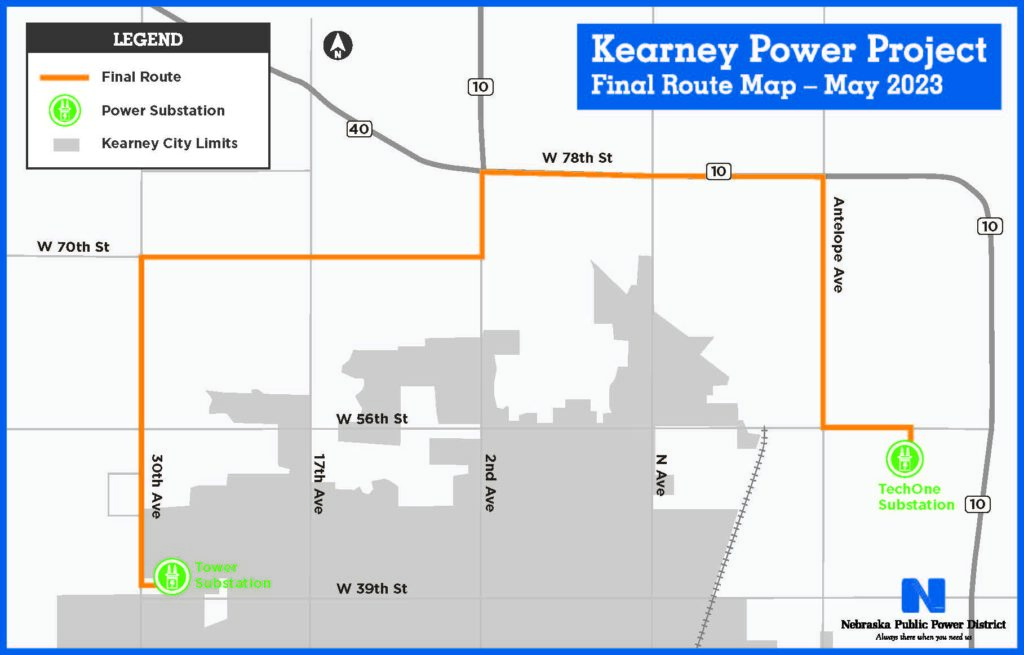 KRVN 880 – KRVN 93.1 – KAMI - NPPD announces final line route for ...
