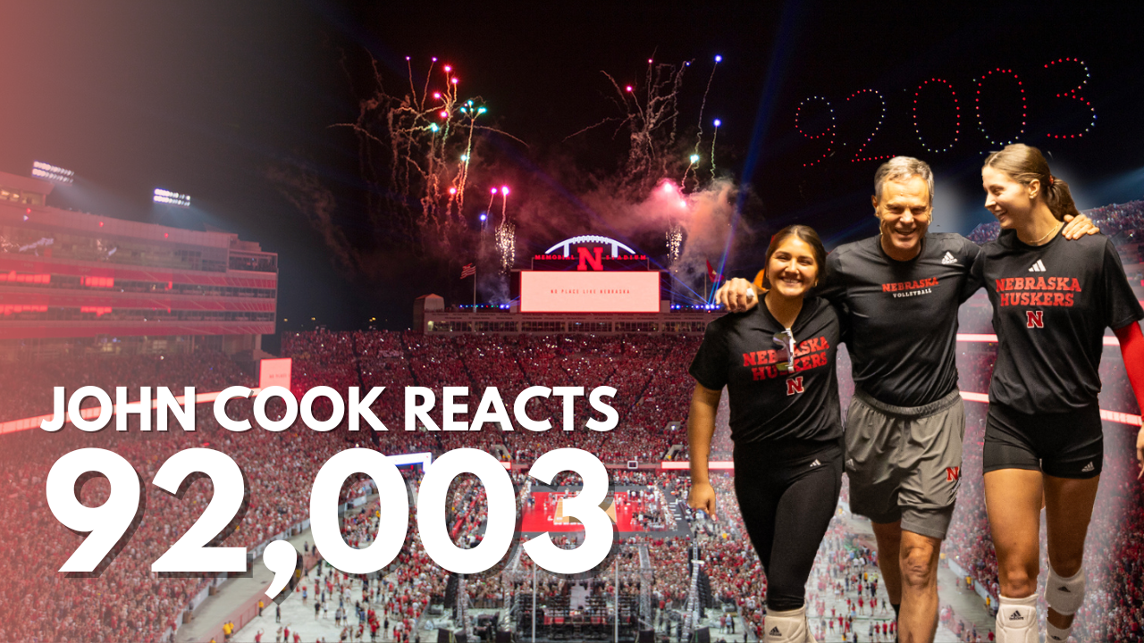 KUVR - John Cook reflects on record-breaking crowd at Memorial Stadium