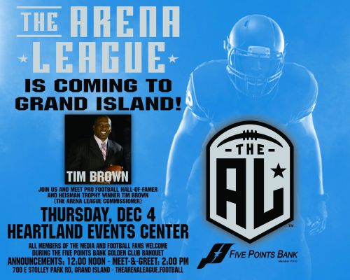 KRVN 880 – KRVN 93.1 – KAMI - Arena League coming to Grand Island