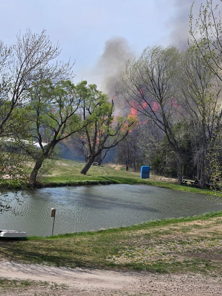 KRVN 880 – KRVN 93.1 – KAMI - Crews responding to fire at Pressey Park