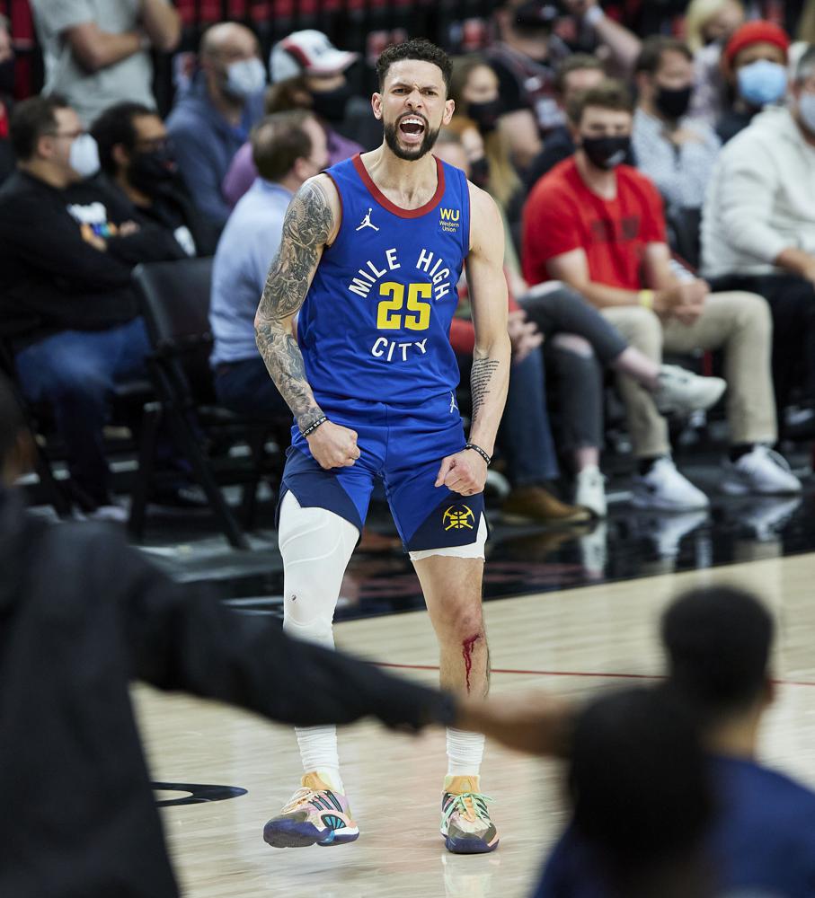 KNEB-AM 960 AM – 100.3 FM - Denver beats Portland 120-115 to take ...