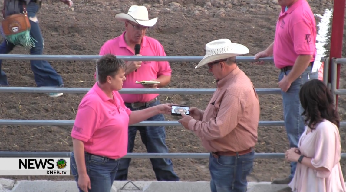 Announcer Steve Flower Honored for Decades of Service at Rubber Check ...