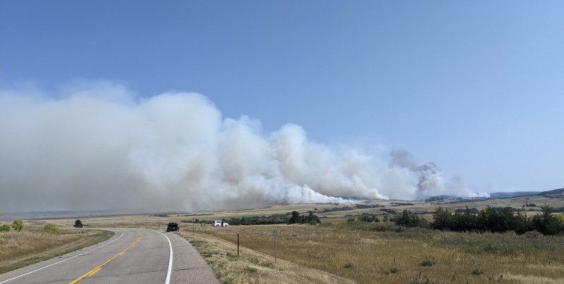 KNEB-AM 960 AM – 100.3 FM - Post Fire Grows to Nearly 5,000 Acres