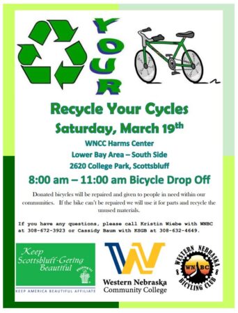 KNEB-AM 960 AM – 100.3 FM - Recycle Yours Cycles Returns on Saturday