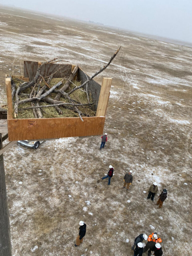 KNEB-AM 960 AM – 100.3 FM - WNCC Powerline Students Help Build Eagle ...