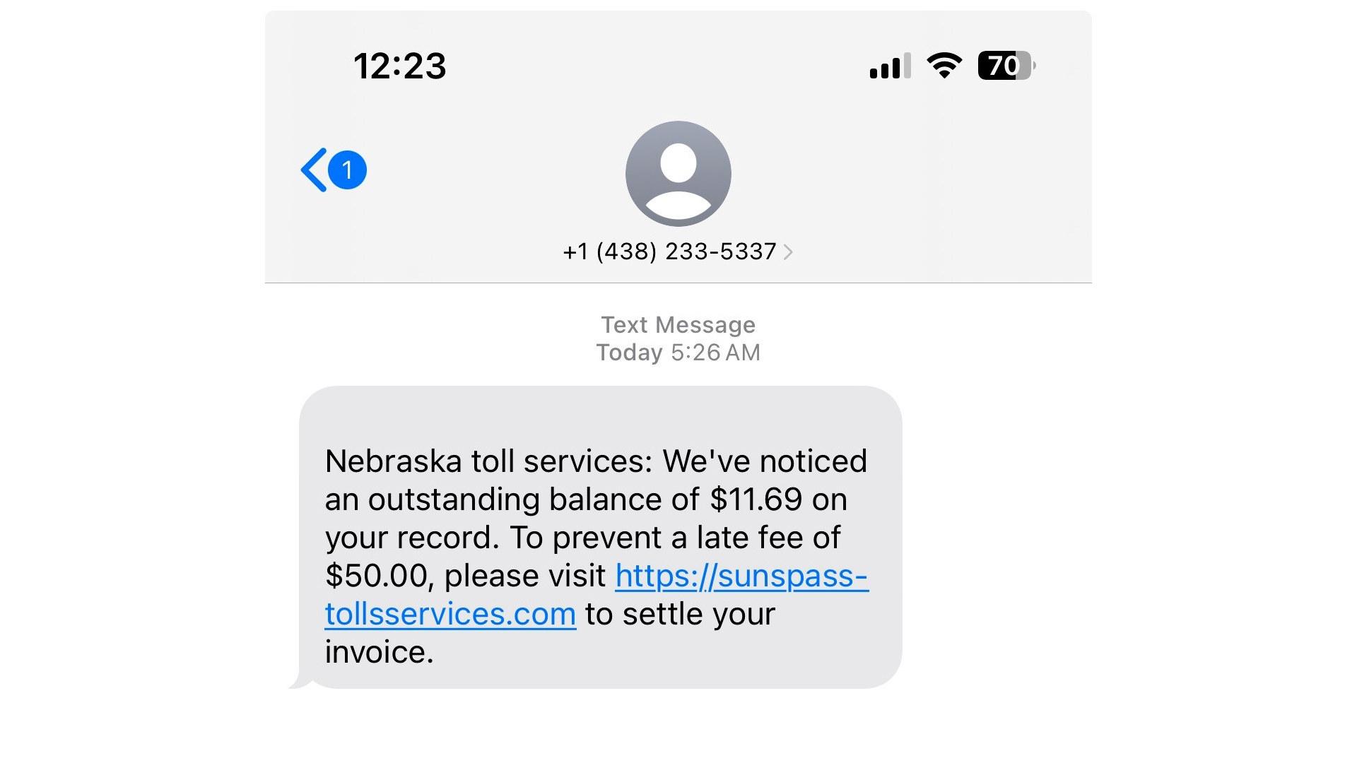 Hilgers Warns of New Toll Road Scam Hitting Nebraskans