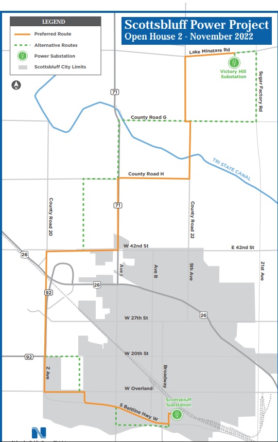Second NPPD Open House Regarding Scottsbluff Transmission Line Project ...