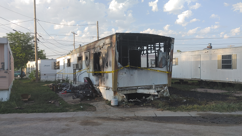 Thursday Fire in Scottsbluff Destroys Trailer Home, Displaces Occupants