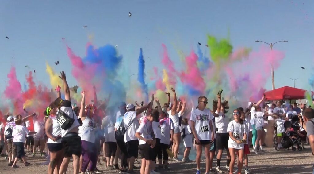 United Way Color Dash 2022 in the Books - KOLT – 690 AM and 101.7 FM