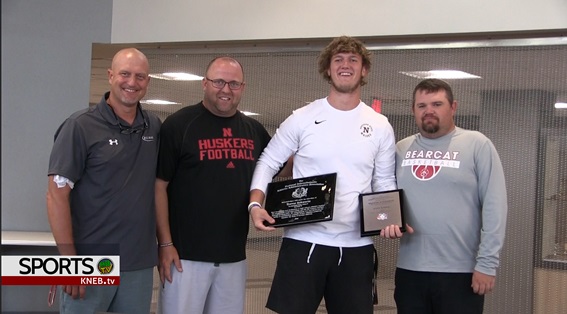 SHS Grad Trevor Schwartz Honored- KNEB.tv Sports July 21, 2022 - KOZY