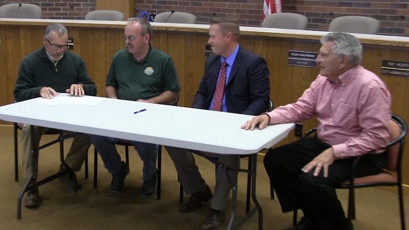 Landbank Agreement Signed by Gering, Kimball and Bayard