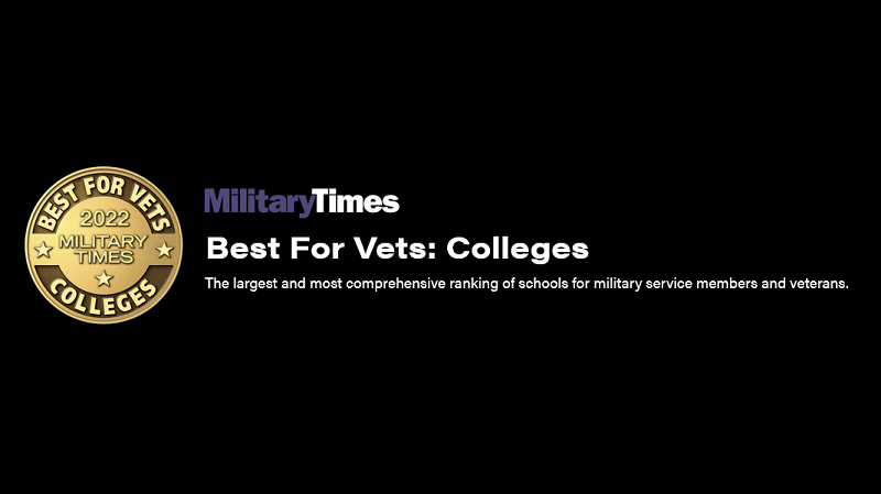 WNCC Among Six Nebraska Institutions Named Best for Vets in 2022 Rankings