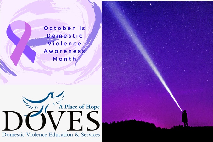 Doves Program to “Shine a Light” on Domestic Violence with Awareness Walk