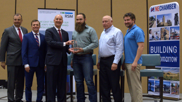 Aulick Industries Named Nebraska Chamber Small Manufacturer of 2022