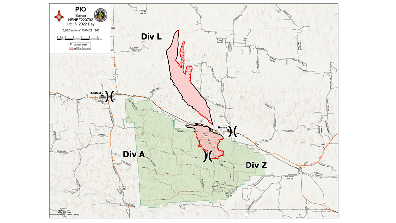 Bovee Fire Nearly 19K Acres With 56 Percent Containment
