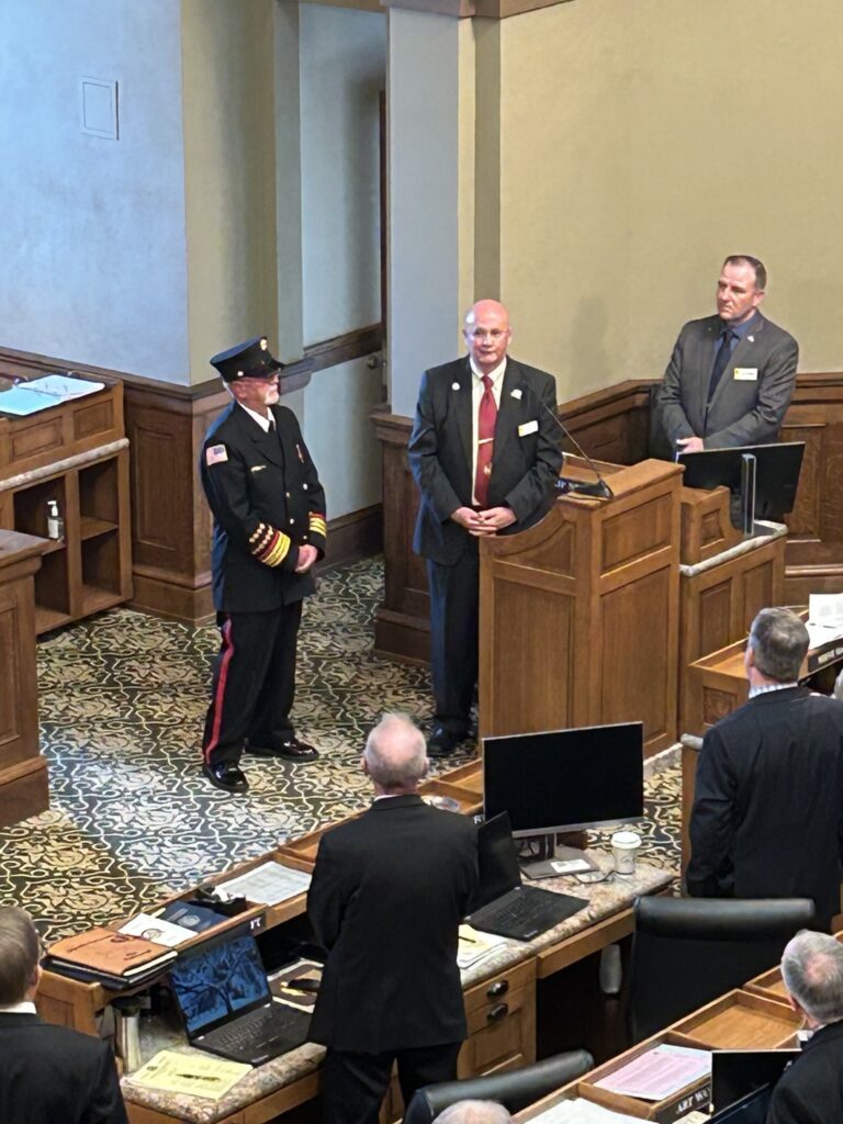 KNEB-AM 960 AM – 100.3 FM - Torrington Firefighter Honored for 60 Years ...