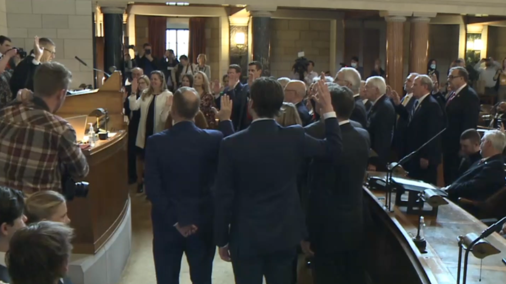 Nebraska Legislature Gets Underway with Organizational Tasks