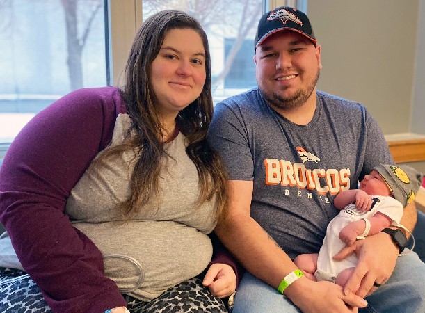 Noah Welcomed as Regional West First Baby of 2023